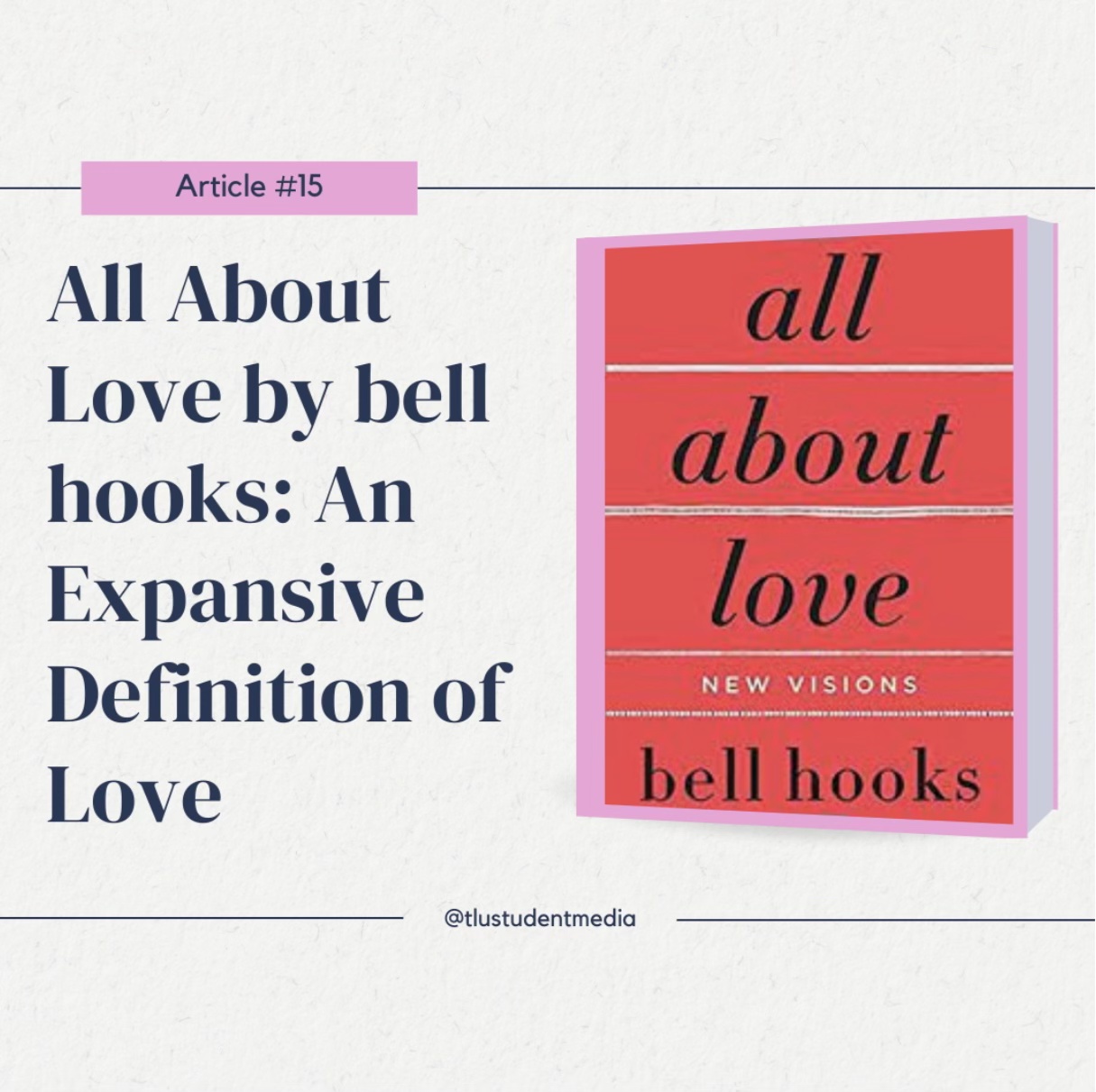 All About Love by bell hooks: An Expansive Definition of Love ...